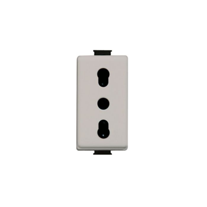 Enchufe Bticino AM5180CBE-Modulo 10/16A Matix Beige-Seguridad y Diseño