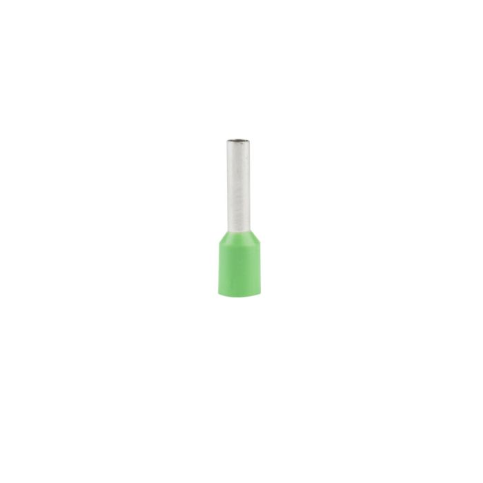 Ferules Con Aislación Verde para Cables de 4.0mm²
