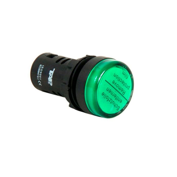 Piloto Led 22mm Verde 110v
