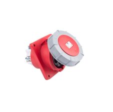 Enchufe Industrial Hembra Embutido PCE 3P+N+T 16A 380V